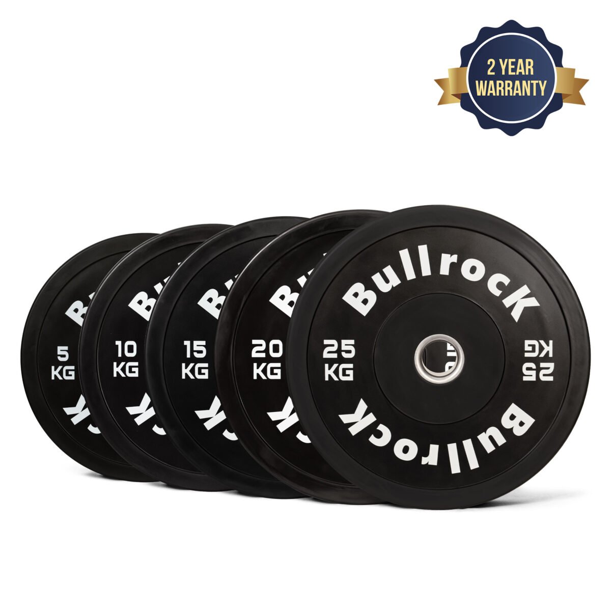 Powerlifting and Olympic Weightlifting Bumper Plate | BullrocK Fitness