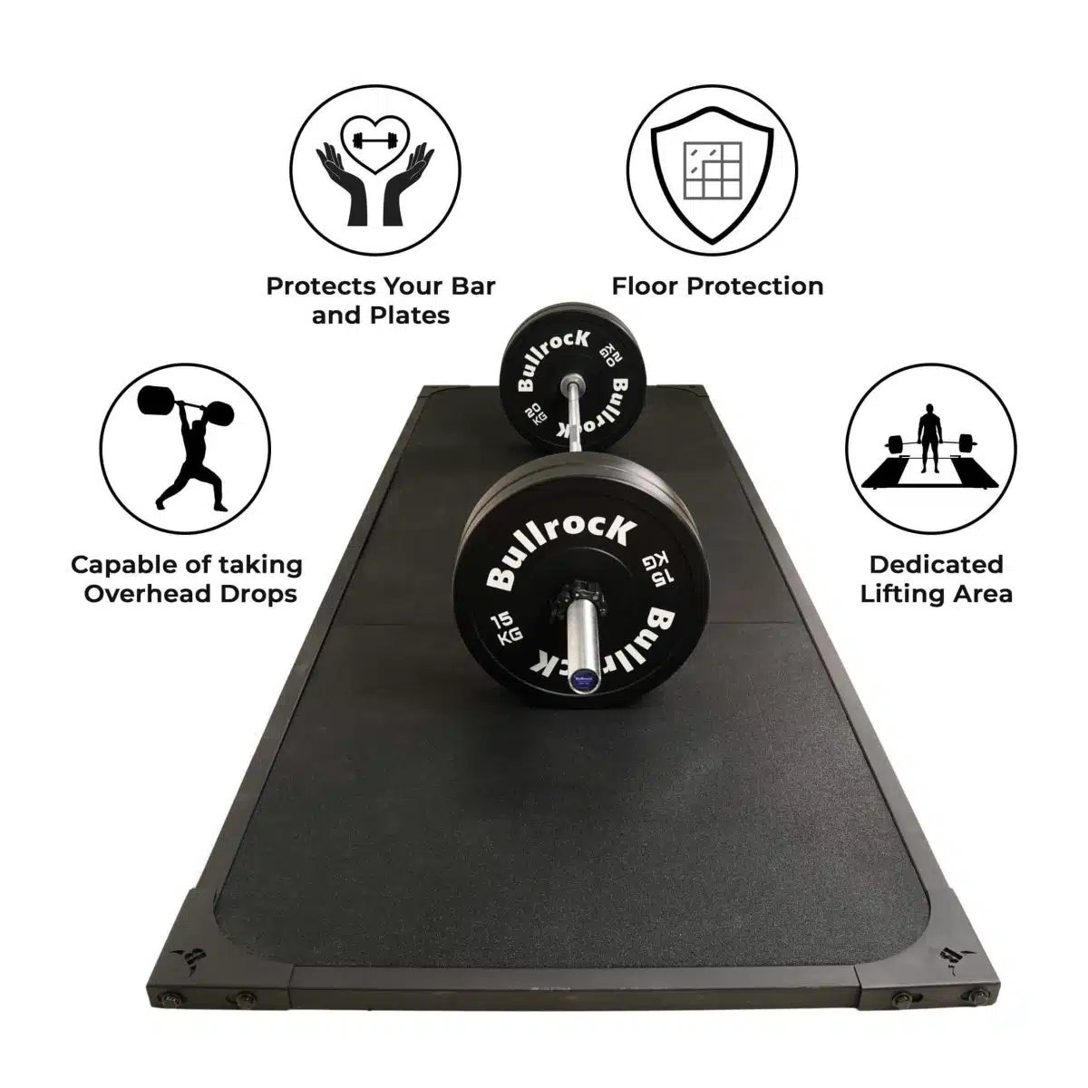 Basic Deadlift Platform | Powerlifting Platforms | BullrocK