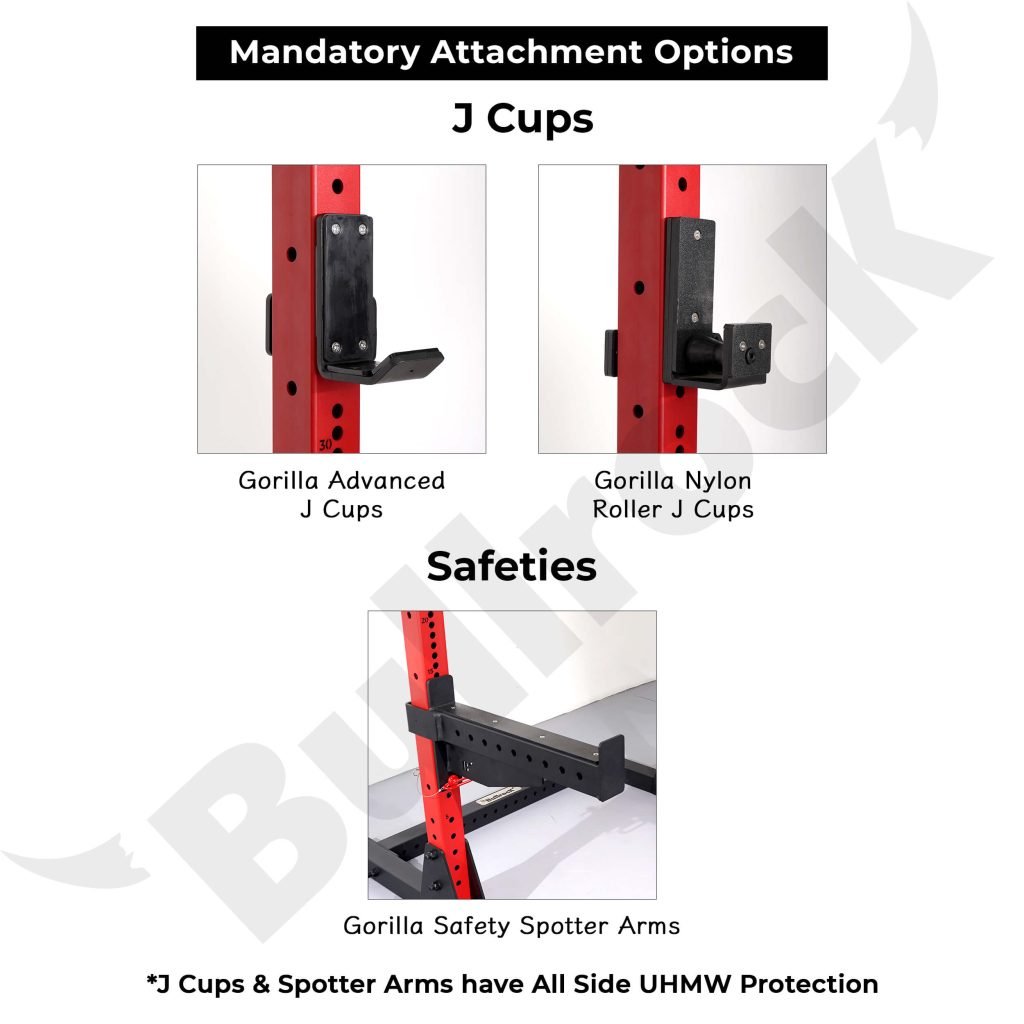 Gorilla Squat Stand 2.0 N | Squat Stand | BullrocK Fitness