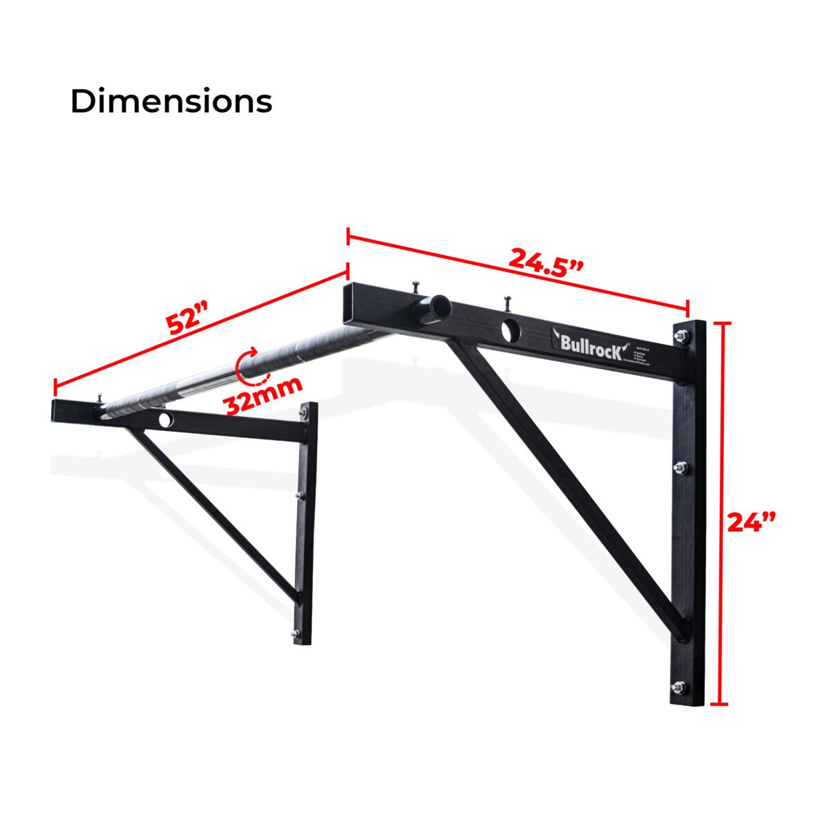 Wall Mounted Pull Up Bar Dimensions Wall Mounted Pull Up Bar Dimensions