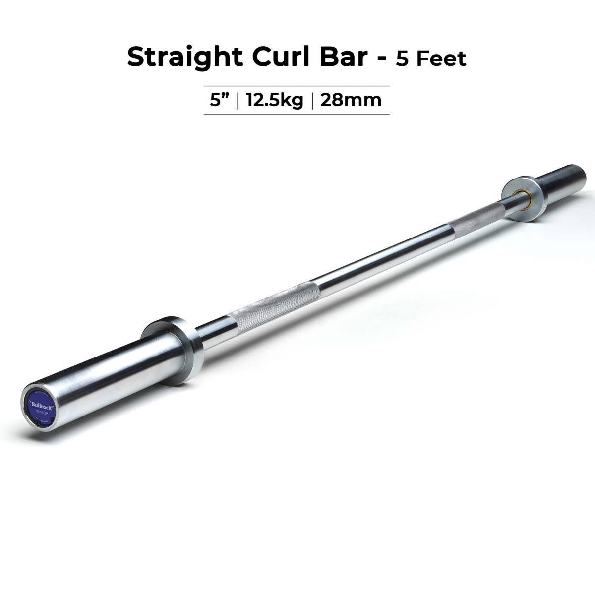 The Utility Bar - Straight 5 Feet - BullrocK Fitness