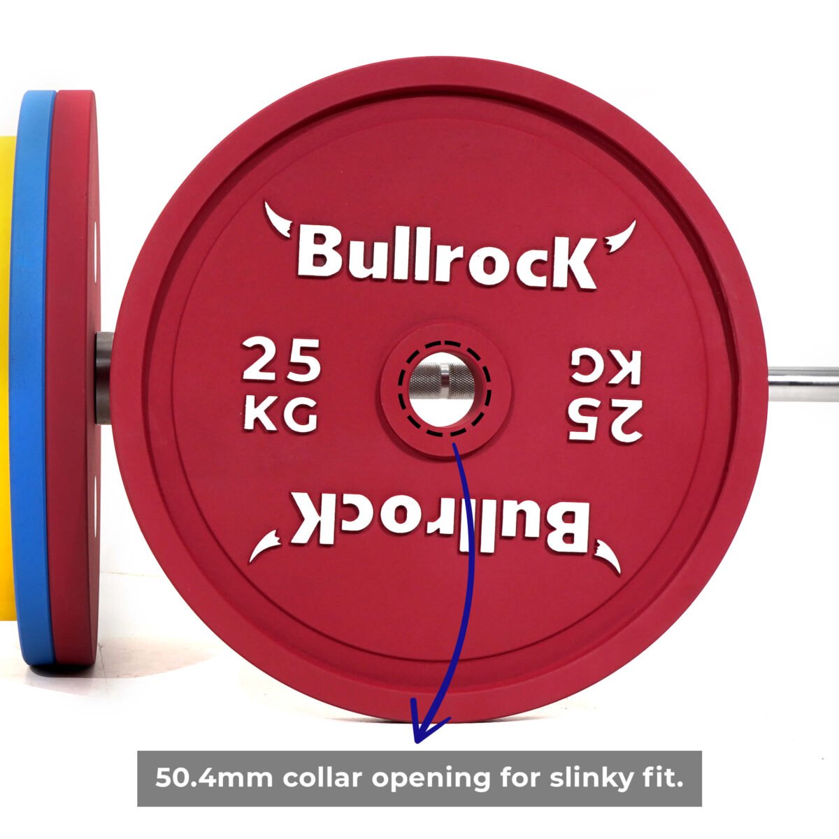 Powerlifting Plates Easy-Grip - BullrocK Fitness