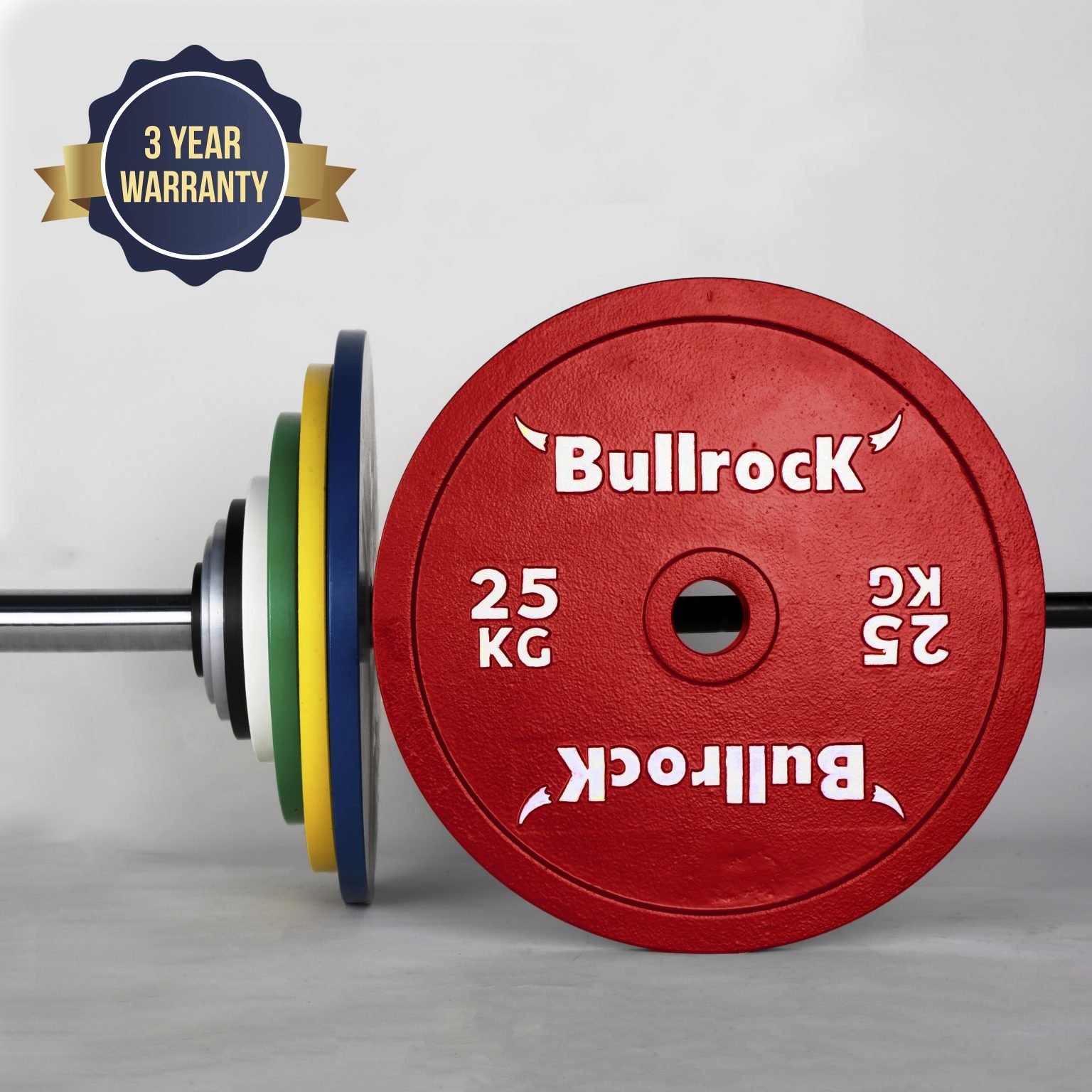 Calibrated Powerlifting Plates - BullrocK Fitness