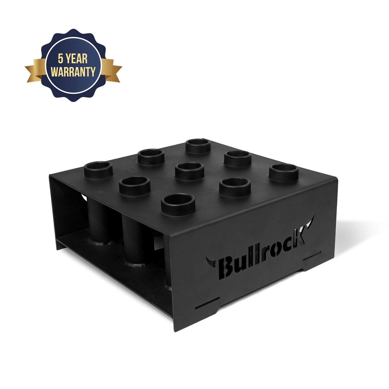 Vertical Barbell Holder - Compact Storage for Barbells - BullrocK Fitness