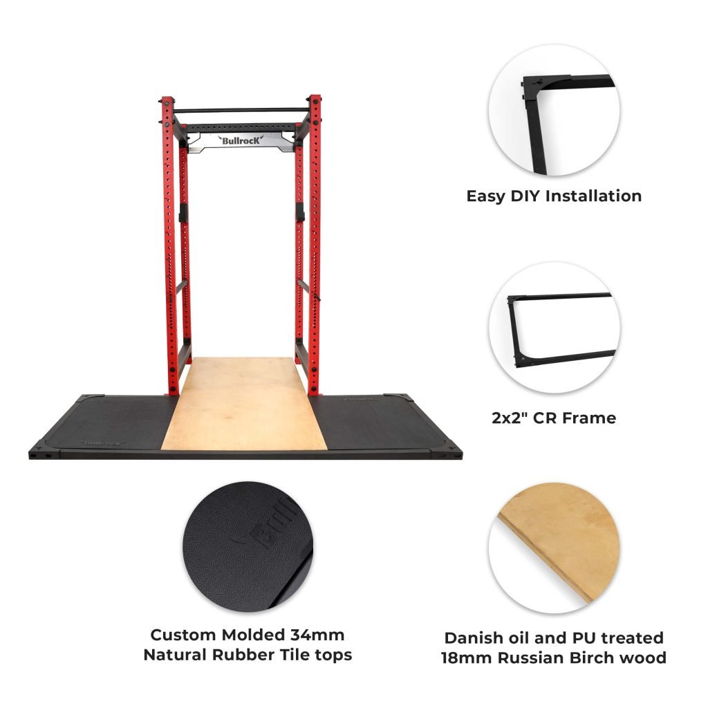 Basic Deadlift Platform | Powerlifting Platforms | BullrocK