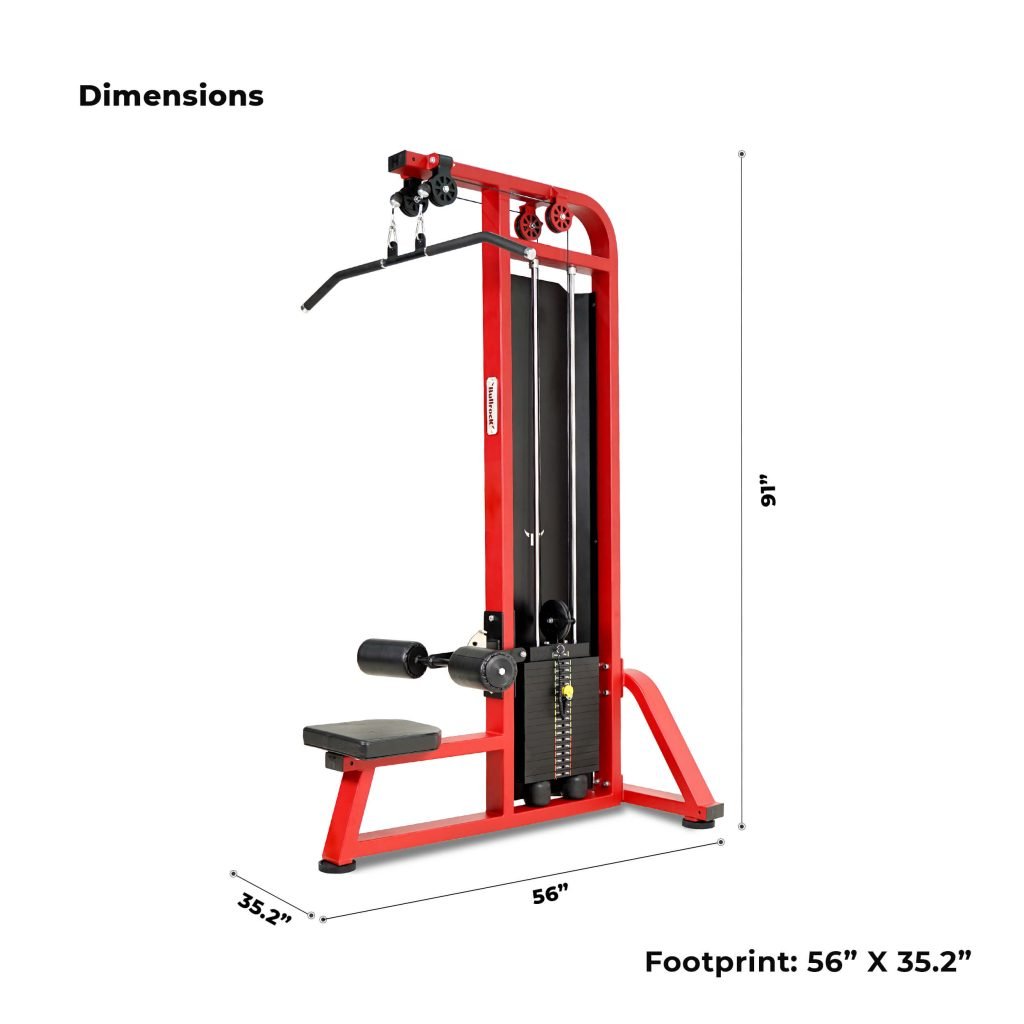 Lat Pull Down Machine | Isolateral Pulleys | BullrocK