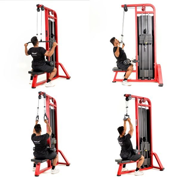 Lat Pull Down Machine | Isolateral Pulleys | BullrocK