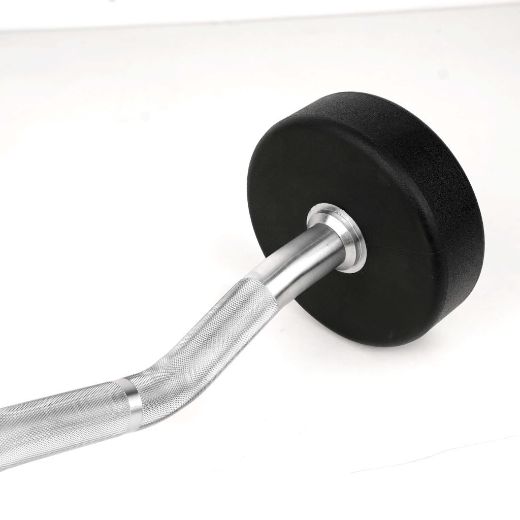 Fixed Weight Ez Curl Bars - BullrocK Fitness