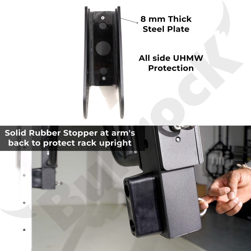 Gorilla Iso Jammer Arms For Power Rack - BullrocK Fitness