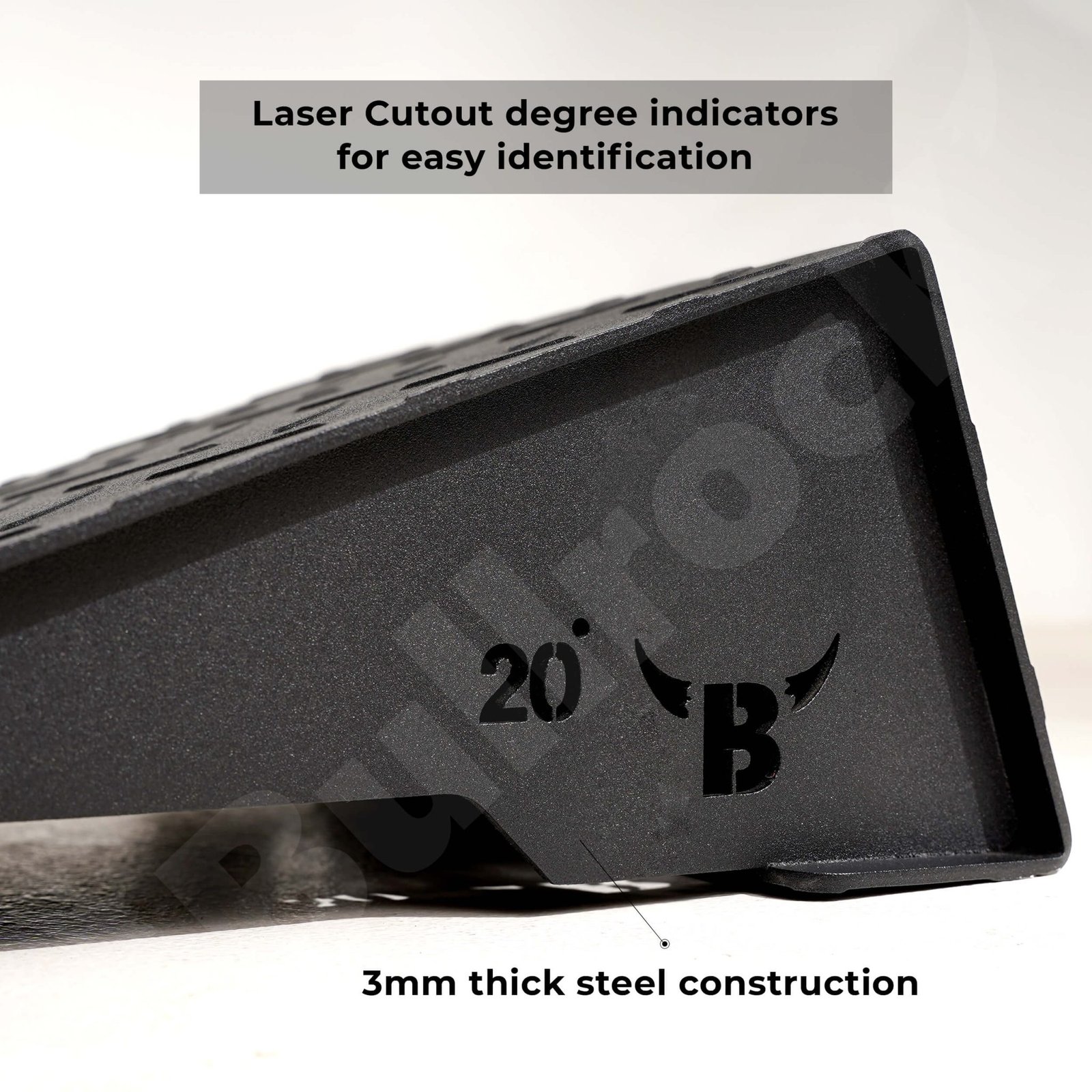 Squat Wedges 10° & 20° Set - BullrocK Fitness