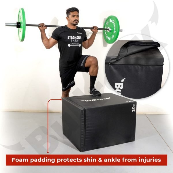 3-layer Soft Plyo Box - Save Shin & ankle from injuries