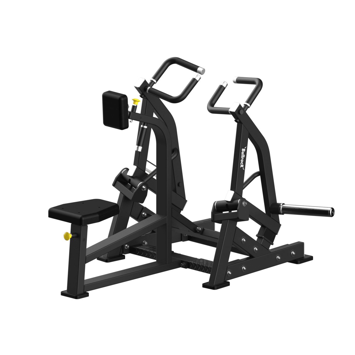 Supported T Bar Row – Plate Loaded for Back Strength