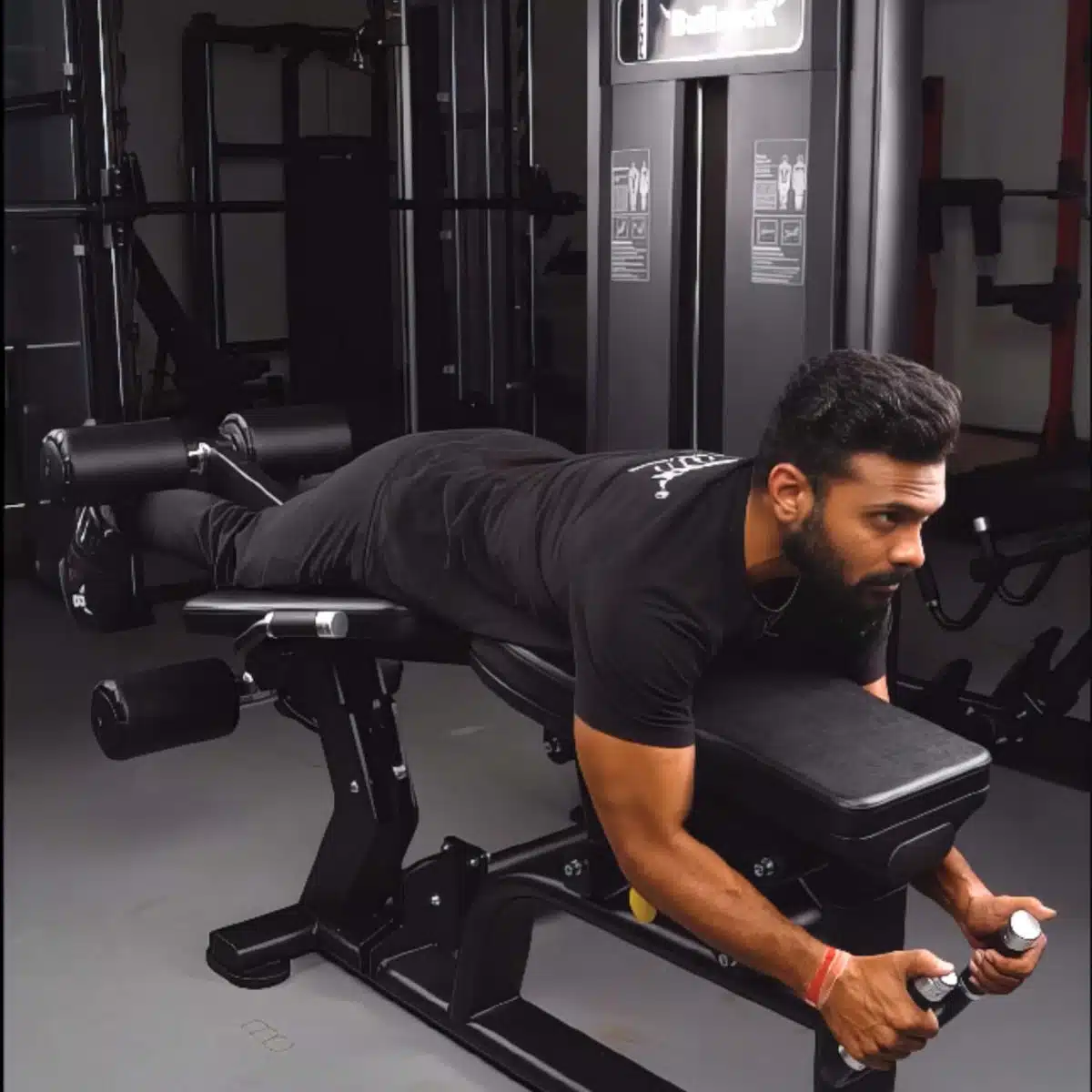 BullrocK Leg Extension & Prone Leg Curl Machine