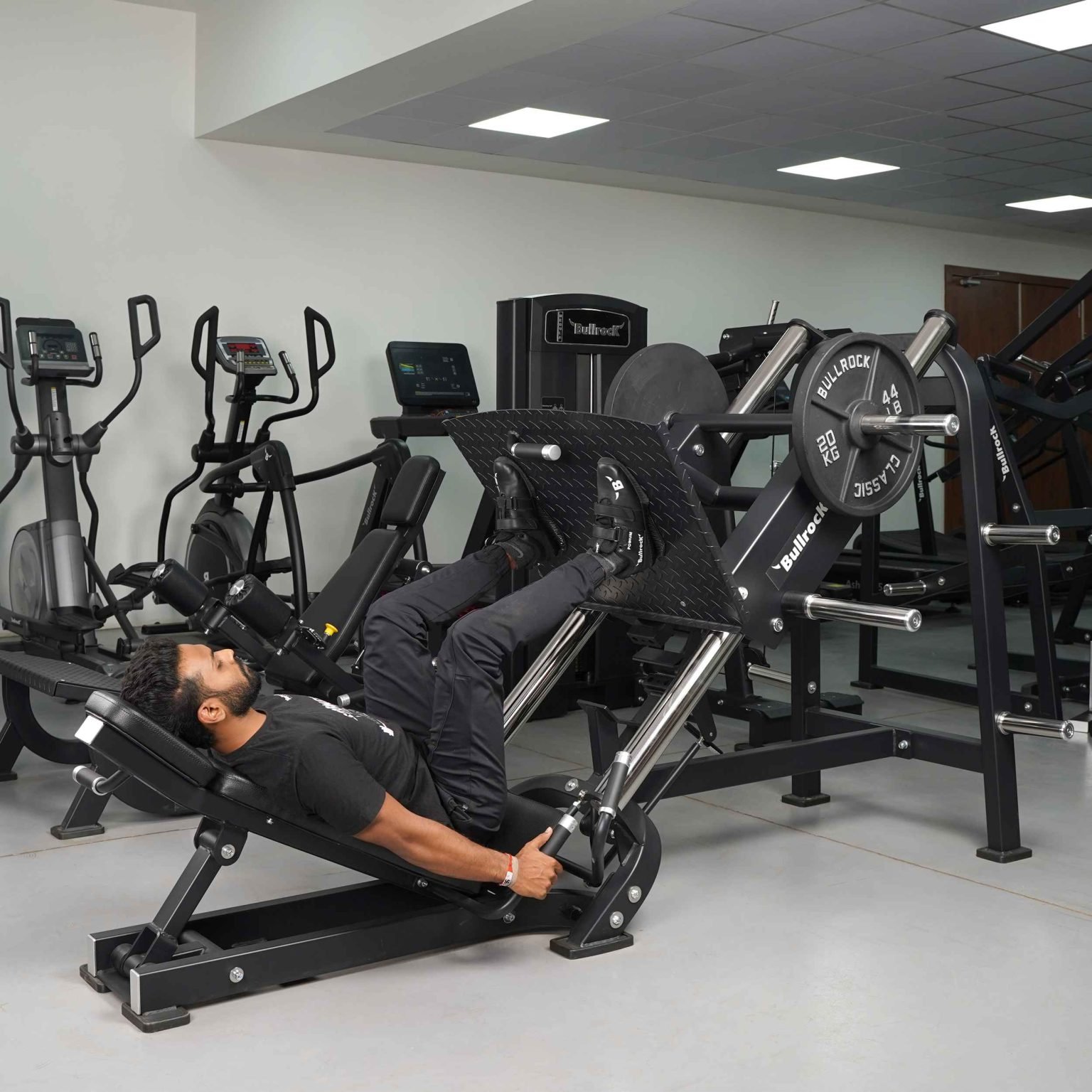 Plate Loaded Seated Calf Raise - BullrocK Fitness