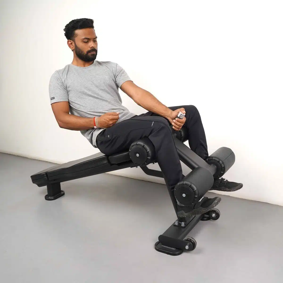 Fixed Angle Sit Up Bench – Strengthen Core with Stability