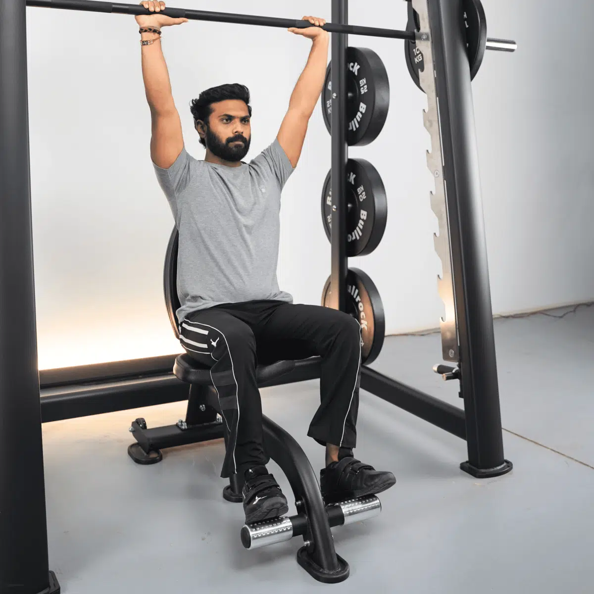 Utility Bench with Pedal – Nebula - BullrocK Fitness