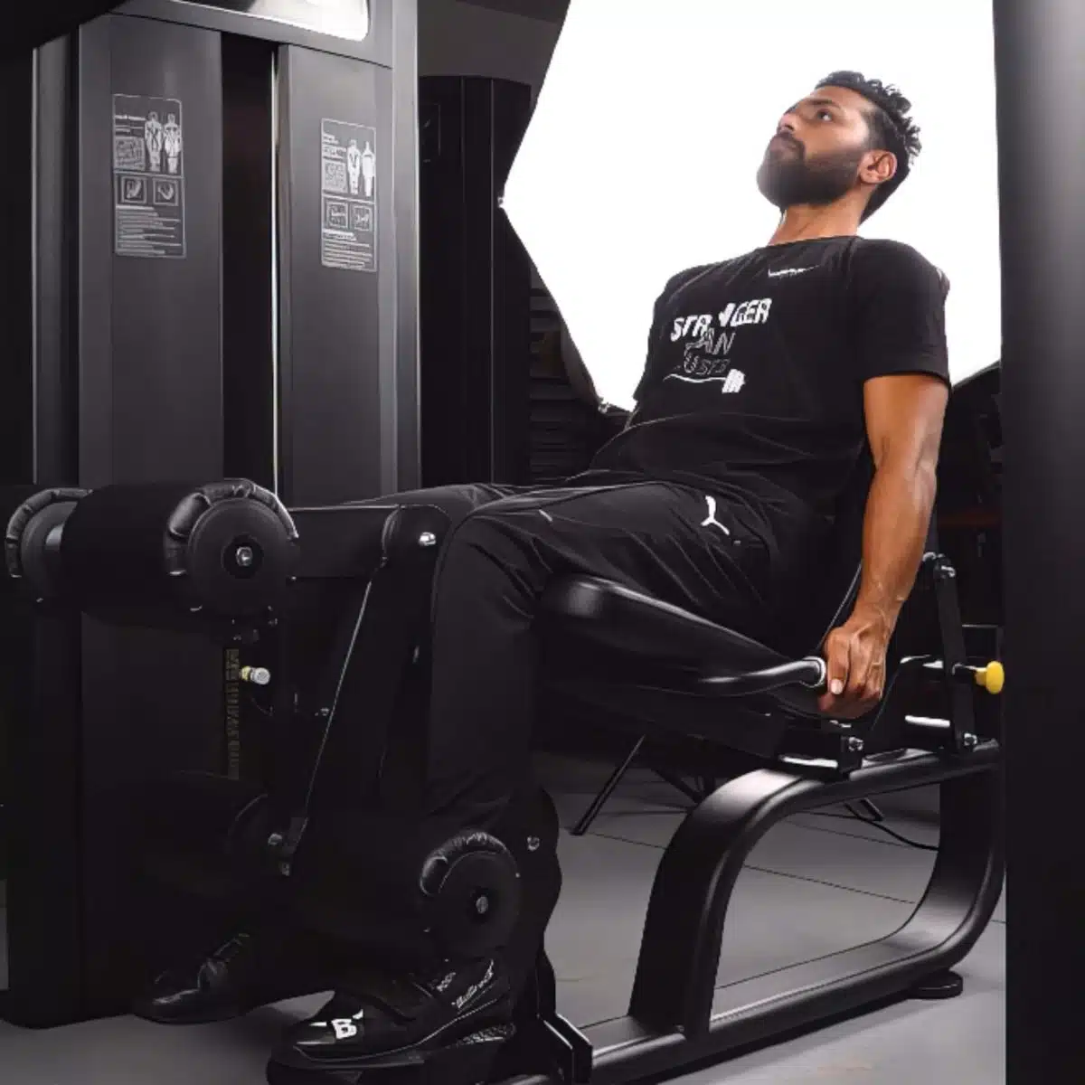 BullrocK Leg Extension & Prone Leg Curl Machine