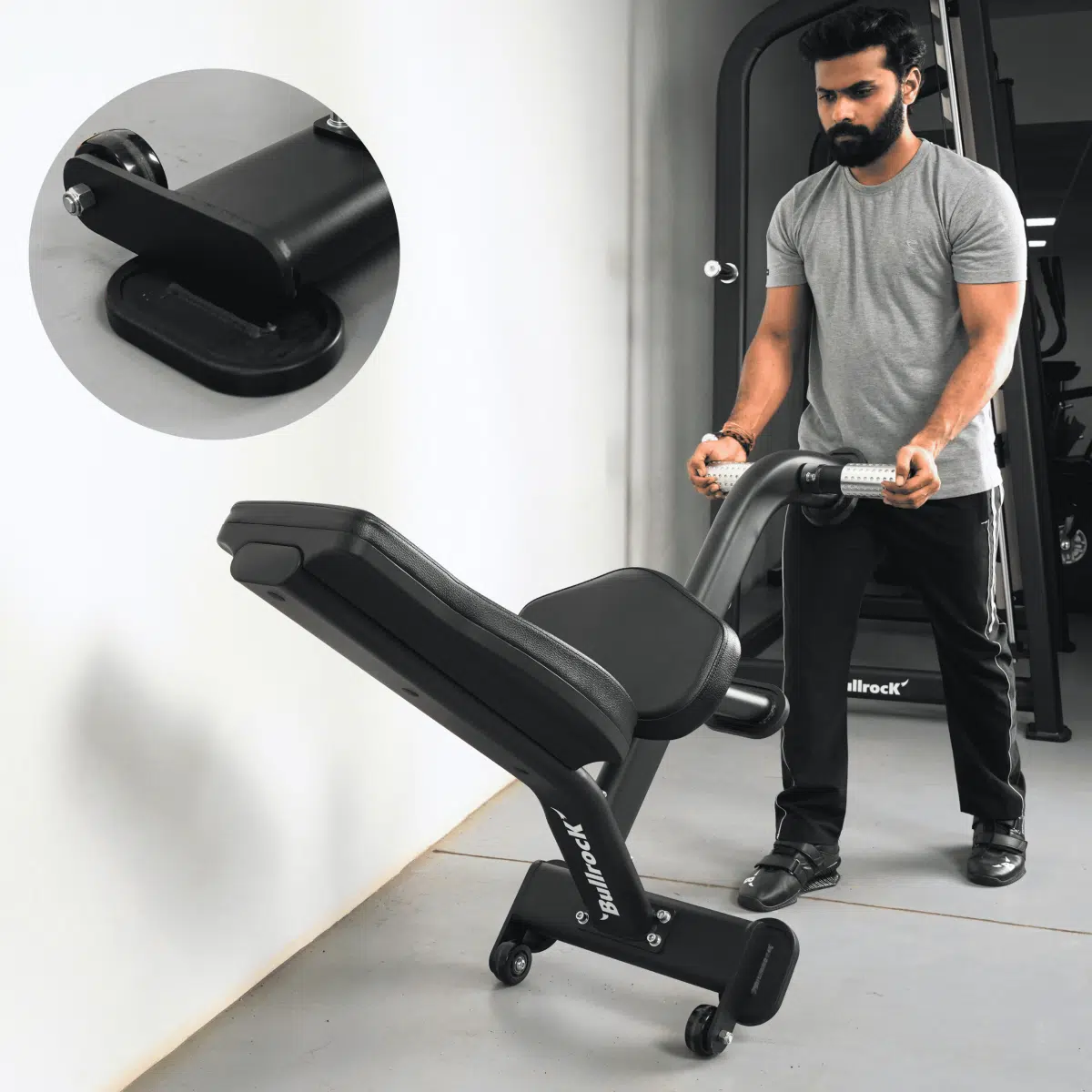 Utility Bench with Pedal – Nebula - BullrocK Fitness
