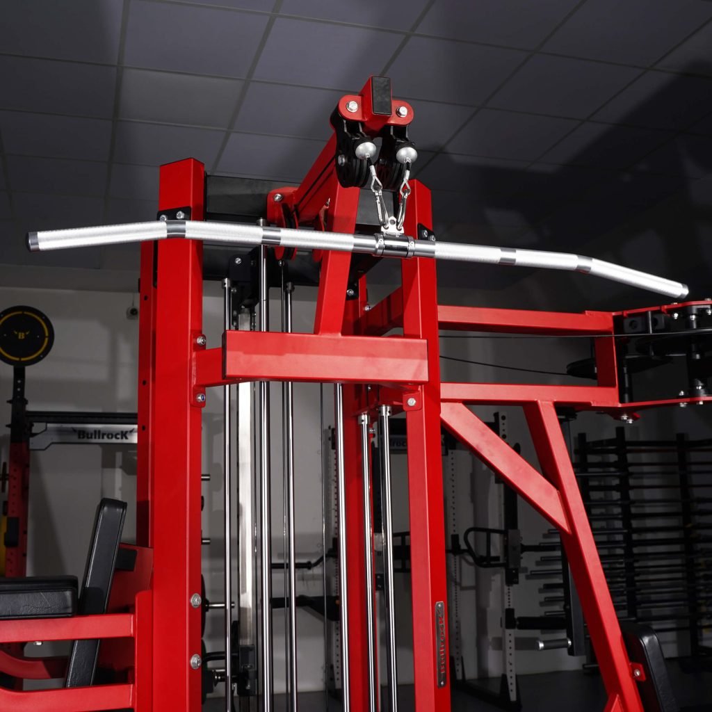 Aluminium Lat Pull Down Bar Handle with 3 holes - BullrocK Fitness