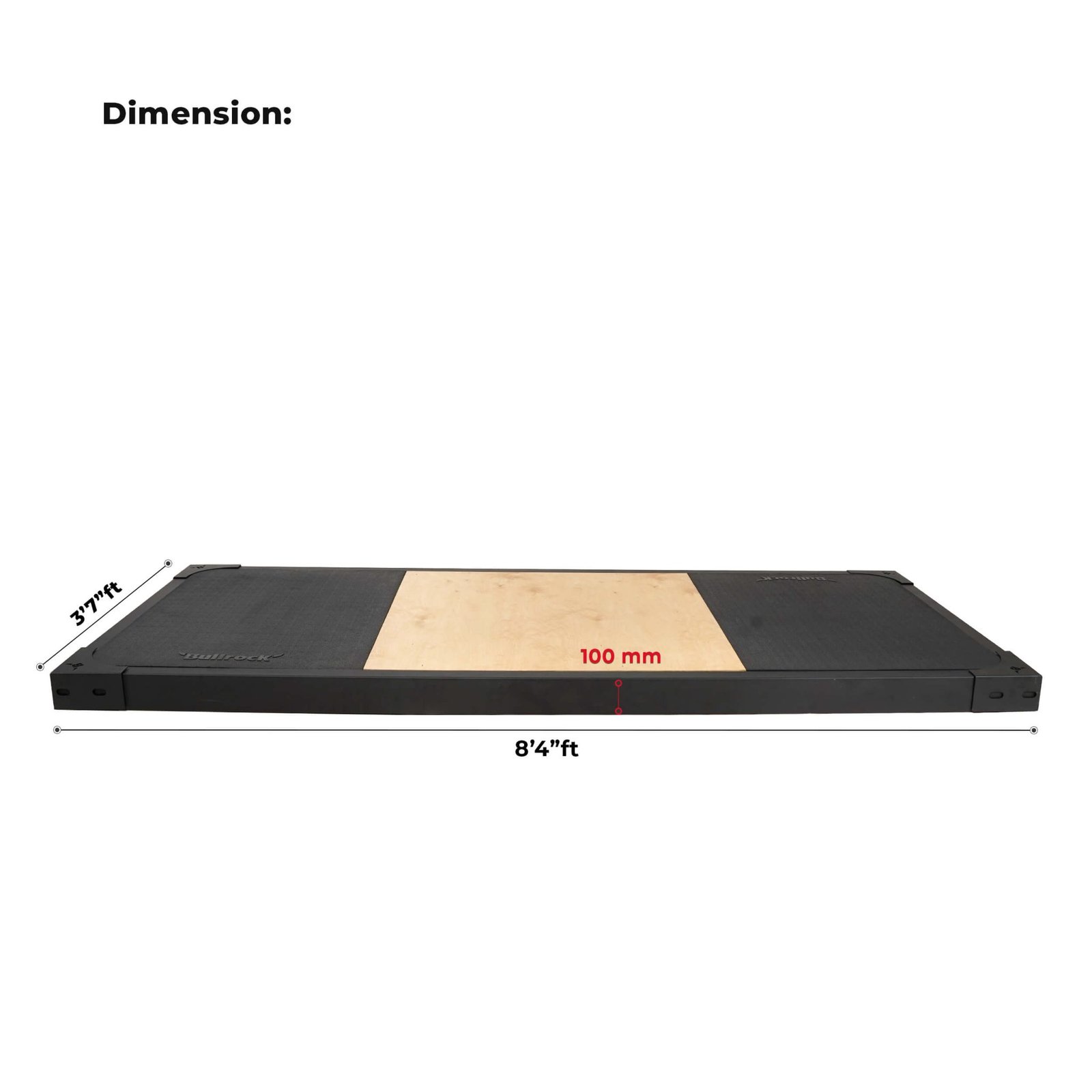 Basic Deadlift Platform | Powerlifting Platforms | BullrocK