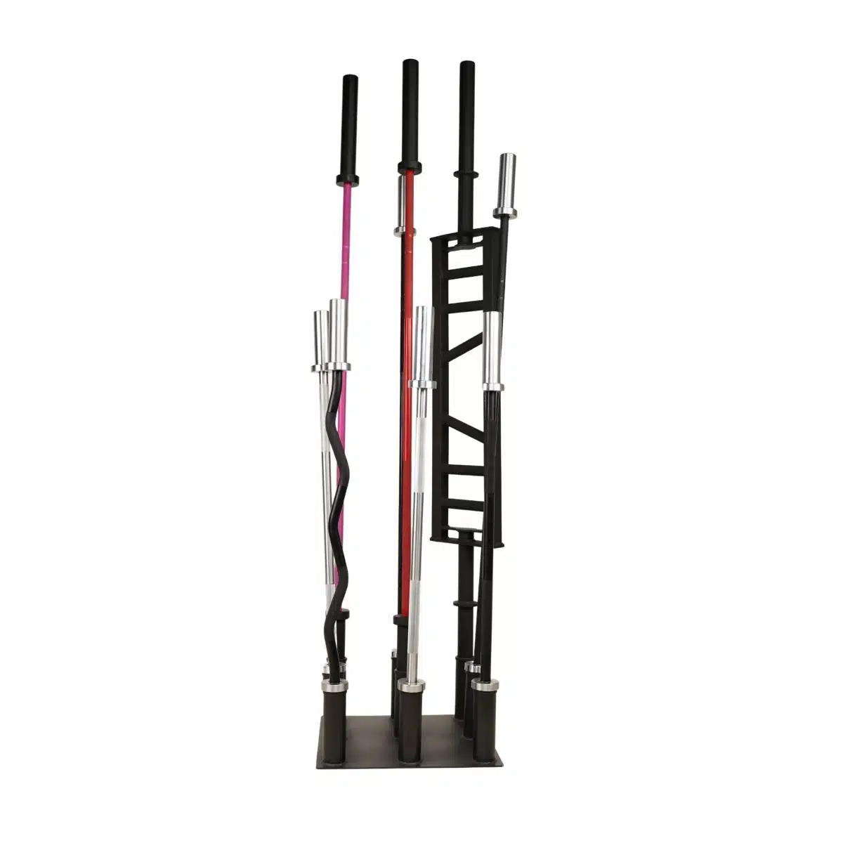 Vertical 9 Bar Holder (Flat Bottom Version) - BullrocK Fitness
