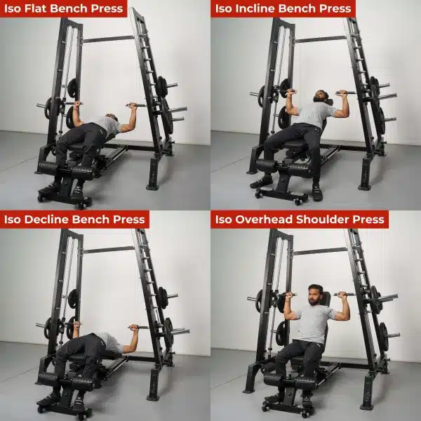 Lat Pull Down Machine | Isolateral Pulleys | BullrocK