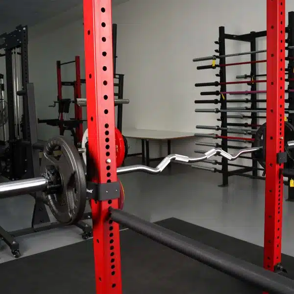 Olympic Curl Barbells | Utility Bar | BullrocK Fitness